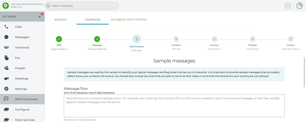 Text Messaging Registration: Field-by-Field Guide